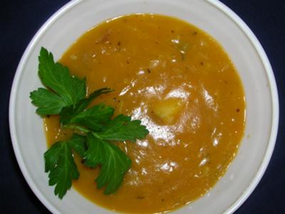Traditional Haitian Pumpkin Soup (Soup Joumou)